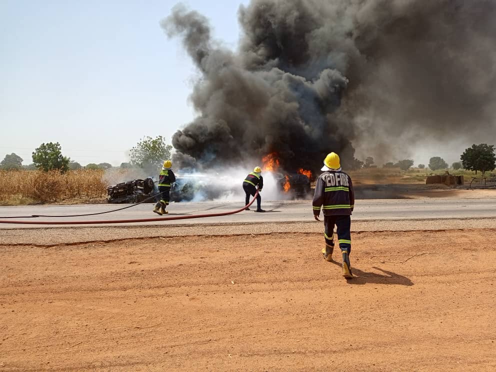 Another tanker explosion has rocked Jigawa State. - URBANEXPRESSLIVE
